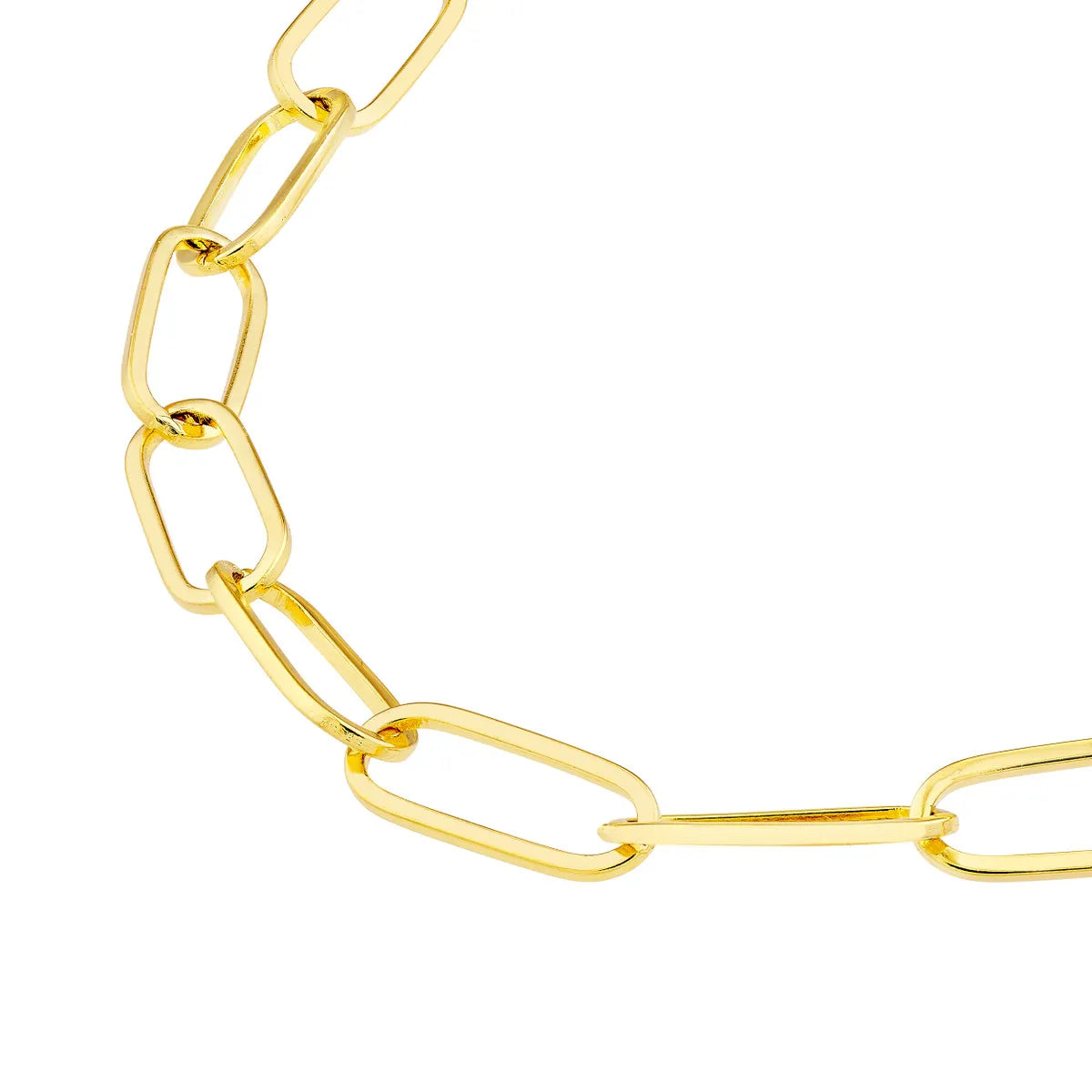 Buy Real 14K Solid Gold Paperclip Anklet Online - Ideal Gift for Beach ...